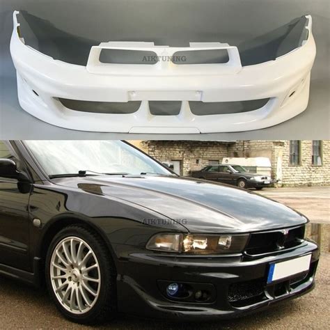Front Bumper Spoiler Add On Valance Kit Fits Mitsubishi Galant 97 06