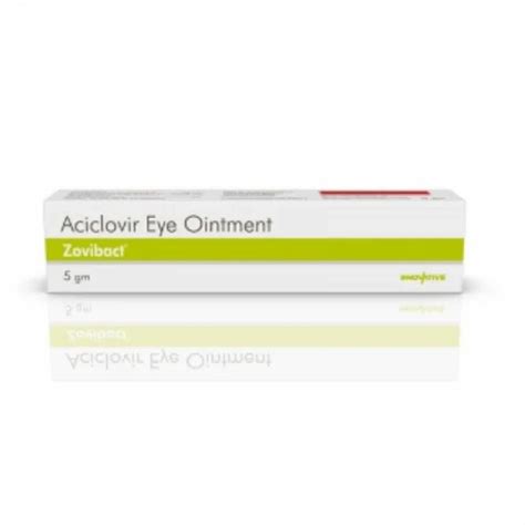 Acyclovir Eye Ointment 3 5g Packaging Size 5 Gm At ₹ 120 Piece In Nagpur