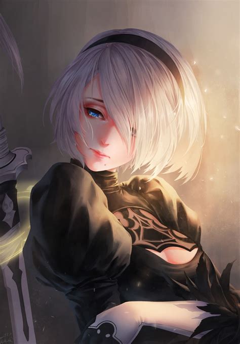Nier Automata 2b Pose Teanored