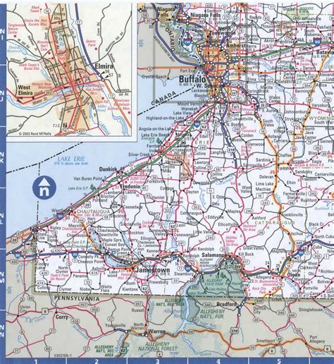Map Of New York State Northernfree Highway Road Map Ny With Cities