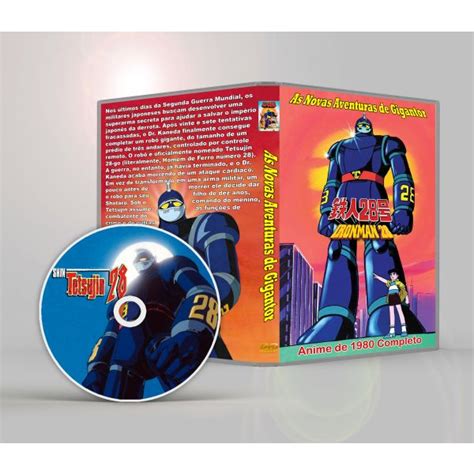 As Novas Aventuras De Gigantor Tetsujin 28 1980 Completo Shopee Brasil