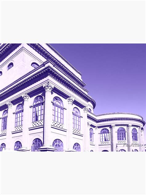 Teatro Massimo Poster By Feaarken Redbubble