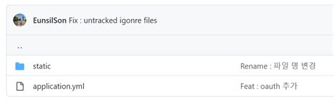 Git Gitignore 안 먹힐 때