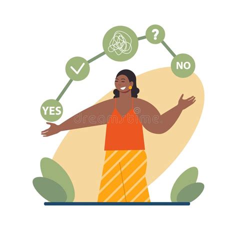 Difficult Decision Making Concept Multiple Options Dilemma Problem