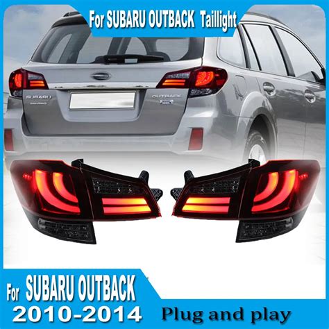 Car Tail Lamp For Subaru Outback Led Tail Light 2010 2012 2013 2014