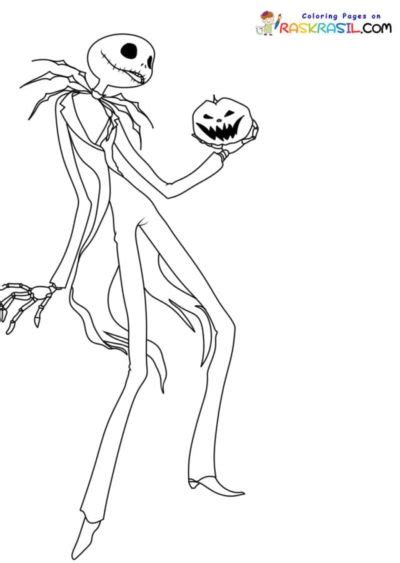 Jack Skellington Coloring Pages