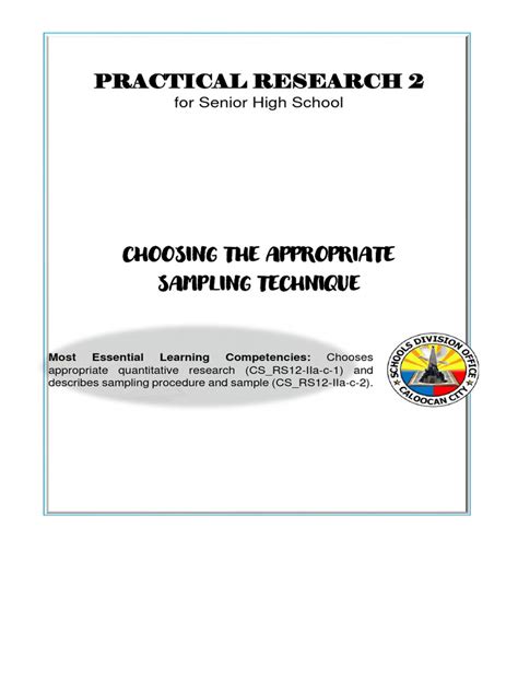 Pr2 Population And Sampling Download Free Pdf Sampling Statistics