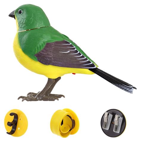 Ydngf Clearance Singing Chirping Bird Toy Artificial Bird Toy Realistic