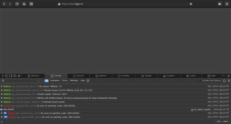 Egui Fails To Run With Webkitgtk · Issue 1400 · Emilkegui · Github