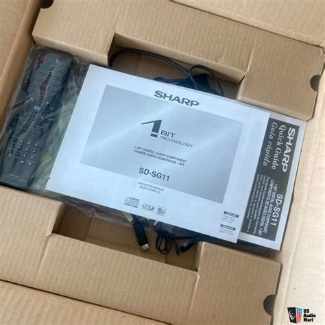 Sharp Sd Sg11 System Cd Md Fm 1 Bit Amplifier Photo 4022054 Us