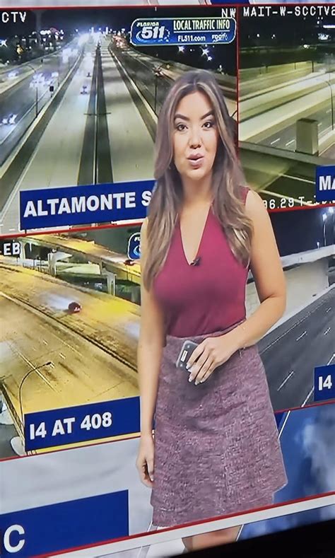 Deborah Choe In A Skirt Fox35 Rcurvynewswomen