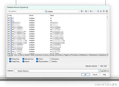 Power Designer 连接 Postgresql 逆向工程生成pd表结构操作步骤以及过程中出现的问题解决 疯子110 博客园