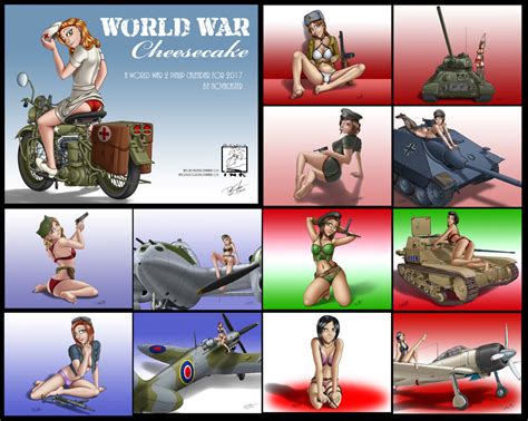 World War Cheesecake Calendar Pre Order By Novacaster Hentai Foundry