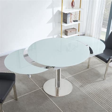 Expandable Round Dining Table 4 To 12