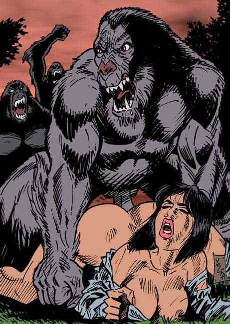 Rule 34 Ape Balls Breasts Erection Female Human Interspecies Male Penetration Penis Sex