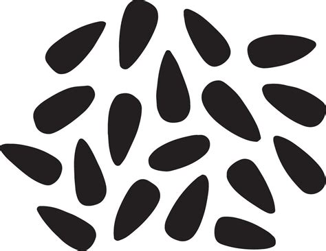 Black Abstract Seeds Pattern 71891652 Vector Art At Vecteezy