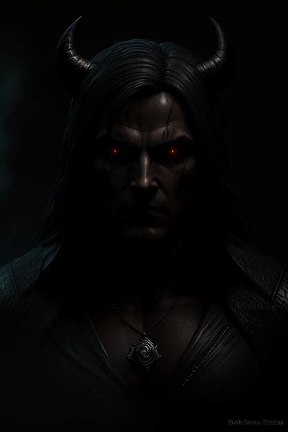 Premium Ai Image Dark Side Of The Game Character