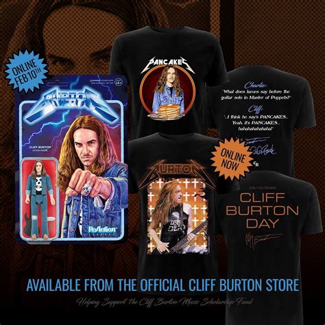 Celebrate Cliff Burton Day February 10th With Metal Luminaries On