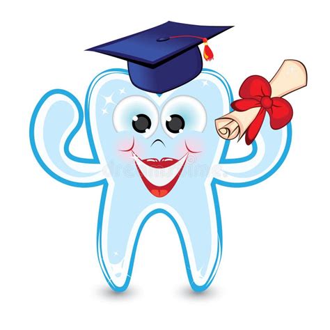 Tooth Graduation Cap Stock Illustrations 345 Tooth Graduation Cap
