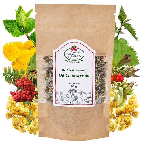 Herbata Ziołowa Zielarnia Warmińska Od Cholesterolu 90 G 5902335241101