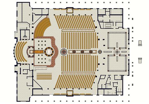 Traditional Catholic Church Floor Plan