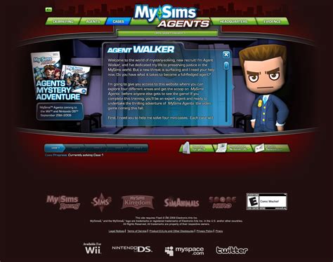 Mysims Agents In 2009 Web Design Museum