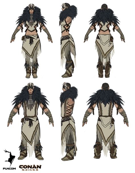 Artstation Conan Exiles Dlc Armor Concept Art Jenni Lambertsson