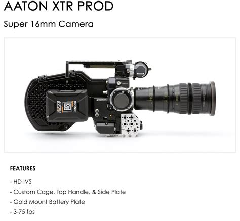 Aaton Xtr Prod — Old Fast Glass