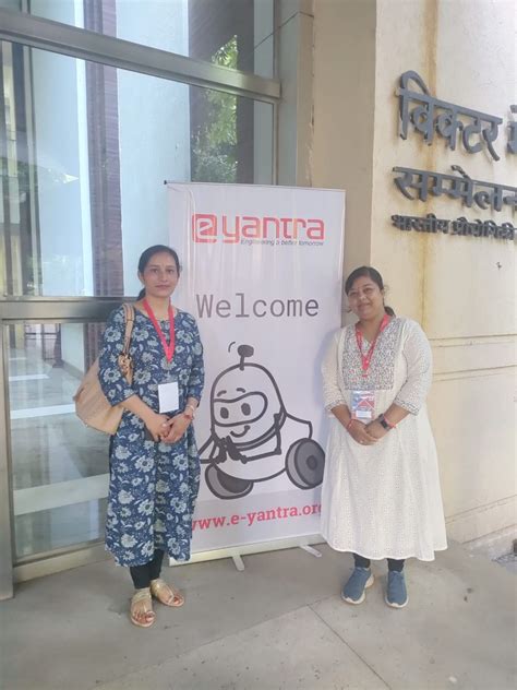 I Am Excited To Be Part Of The E Yantra Symposium At Indian Institute Of Technology Bombay Got