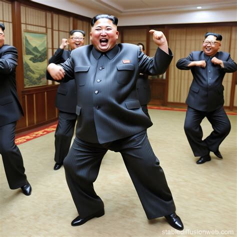 Kim Jong Un Y Xi Jinping En Un Escenario Oscuro Y Rivalizando Entre