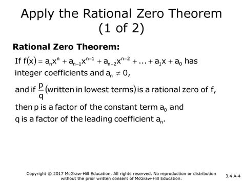 College Algebra Chapter 3 Polynomial And Rational Functions Ppt Download