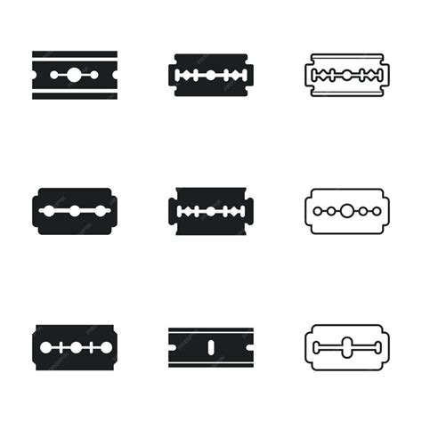 Premium Vector Razor Vector Icons