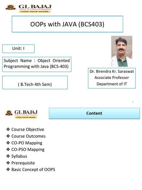 Unit 1 Java Introduction Pdf Class Computer Programming