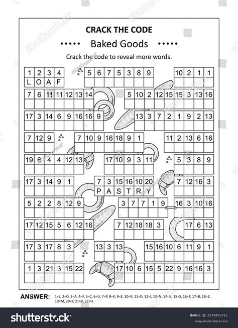 Crack Code Word Game Codebreaker Word Stock Illustration Shutterstock