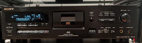 Sony Dtc A6 Dat Cassette Deck For Sale Us Audio Mart