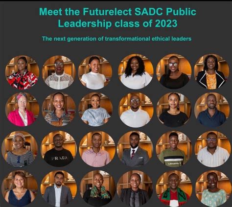The 2023 Sadc Public Leadership Class The Next Generation Of Transformational Ethical Leaders