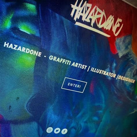 About Hazard — Hazard Graffiti Artist Illustrator And Designer