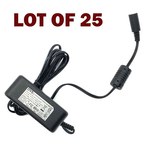 Lot Of 25 Genuine Dve Dsa 12pfa 09 Fus 120100 Ac Adapter Charger 12v