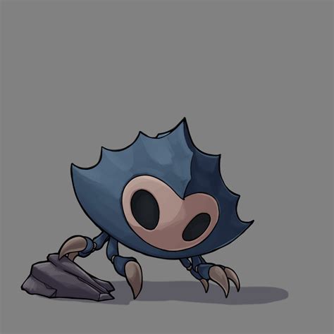 Spiky Crab R Hollowknight
