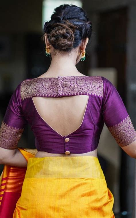 35 Stunning Silk Saree Blouse Designs 2023 Bnarsi Sadi Blouse Design