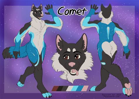 [c] Comet Ref Sheet — Weasyl