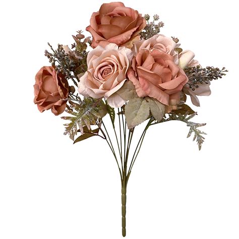 Ramo Rosa Artificial 50cm Poenia Arte Floral Mayorista De Planta Artificial