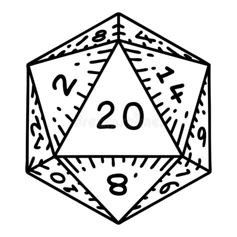 D20 Dice Stock Illustrations 8108 D20 Dice Stock Illustrations