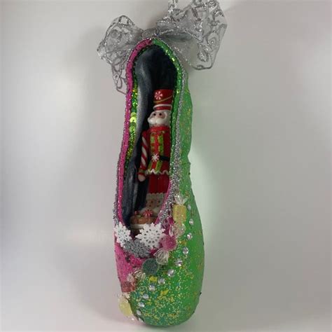 Nutcracker Pointe Shoe Etsy