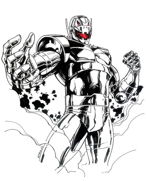 Ultron Drawing At Getdrawings Free Download