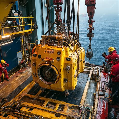 The Installation Of An Underwater Oil Wellhead System With Specialized