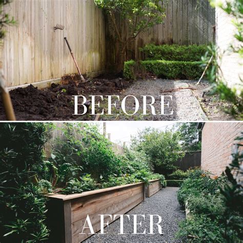 Before And After Landscapiung