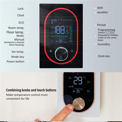 Best Smart Thermostat For Electric Baseboard Heaters 120v 240v In
