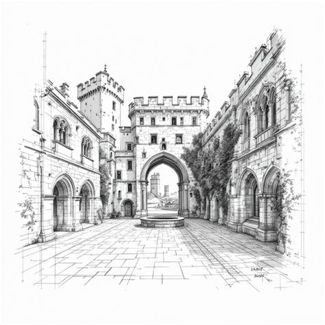 Free Medieval Castle Courtyard Image Medieval Castle Courtyard