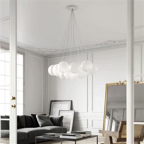 Random Cloud 14 Lights Ø28 Suspension Lamp — Myconcept Hong Kong